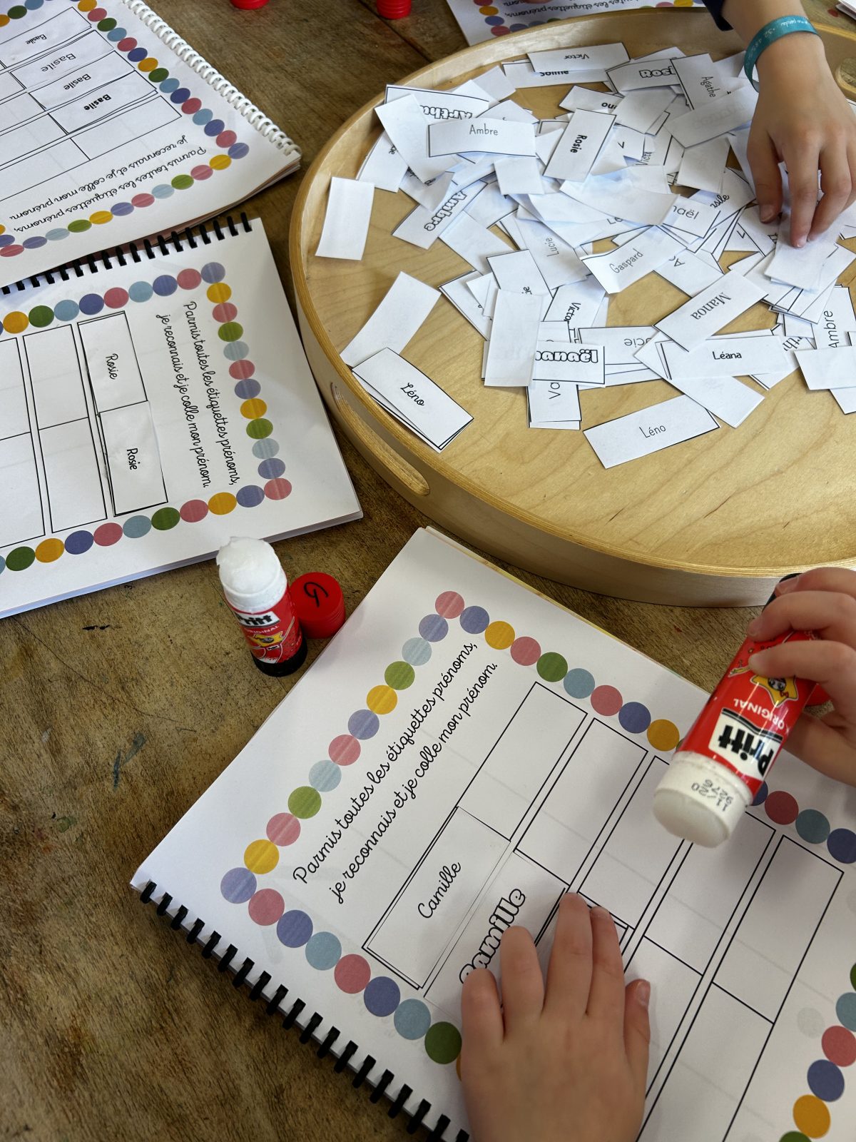 Le cahier du prénom – 1institalastation