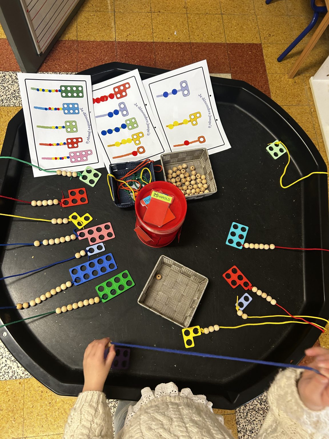 Atelier mathématique avec les numicons – 1institalastation
